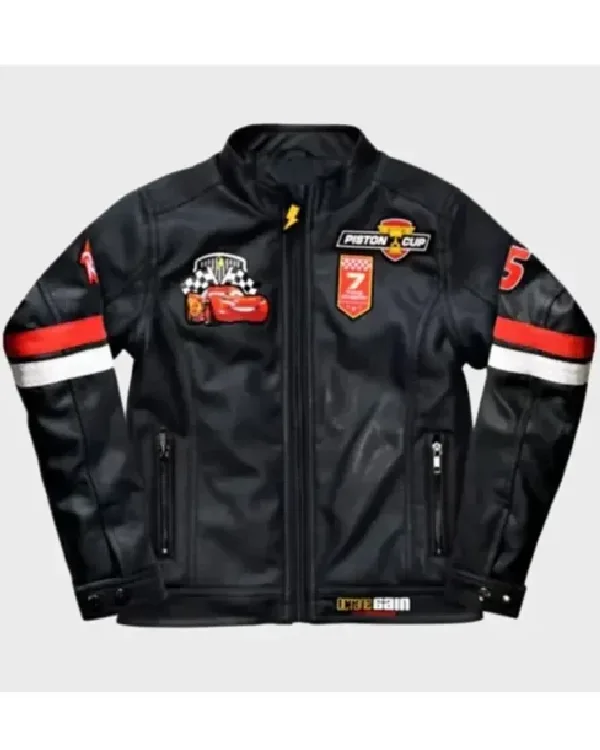 Lightning Mcqueen Racer Leather Jacket - Jacket Craze