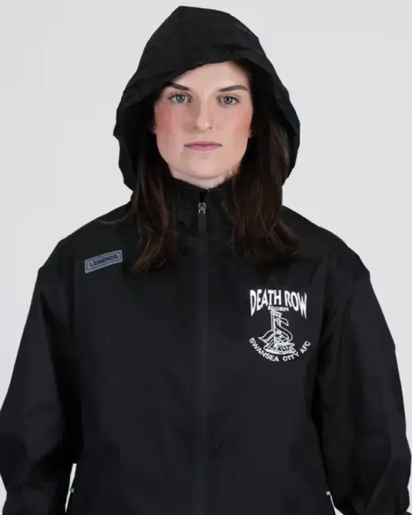 Swansea City x Legends x Death Row Windbreaker Jacket - Jacket Craze