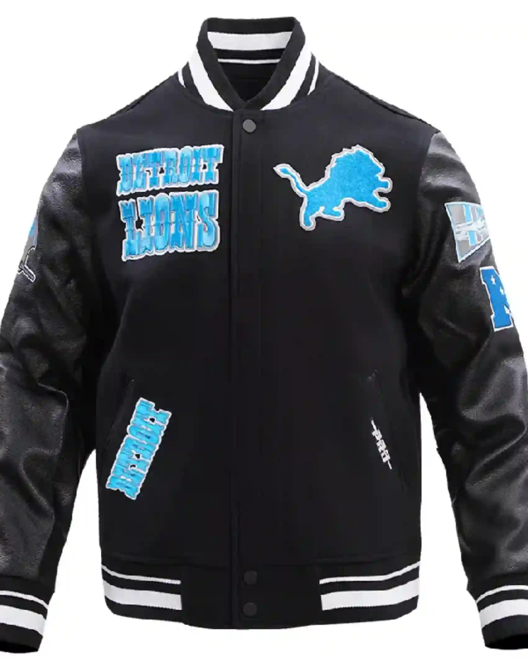 Classic Detroit Lions Letterman Jacket - Jacket Craze