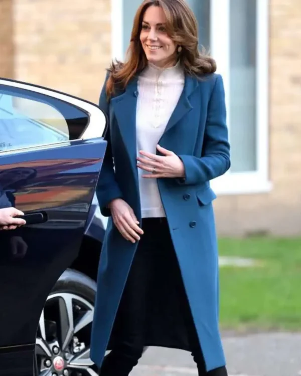 LEYF Kate Middleton Blue Coat - Jacket Craze